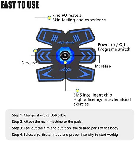do ab stimulators work : Abs Stimulator Ab Stimulator Recharge Muscle ...