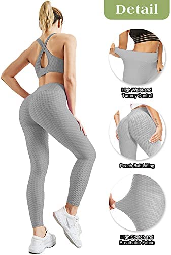 Scrunch Leggings Butt Lifting Anti Cellulite Leggings For Women High