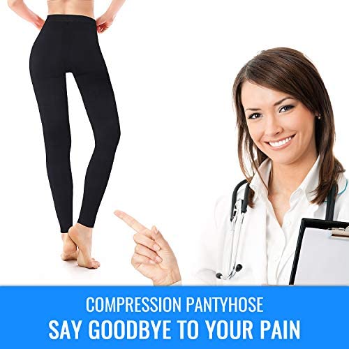Women Compression Waist : SWOLF Medical Compression Pantyhose Women Men ...