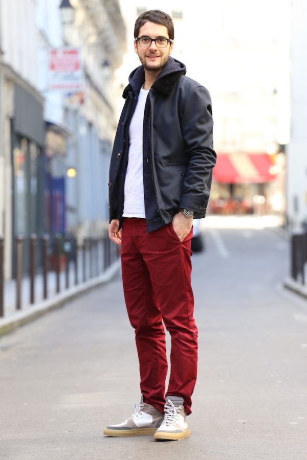 Tendances & Inspirations chino rouge homme avec quoi de la saison ...