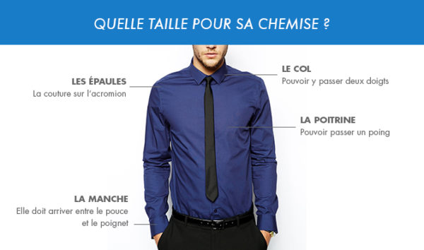 Astuces : Comment choisir la taille d'une chemise Astuces : Comment choisir la taille d'une chemise