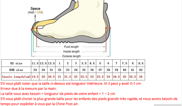 Comment Savoir Sa Taille De Pied Us