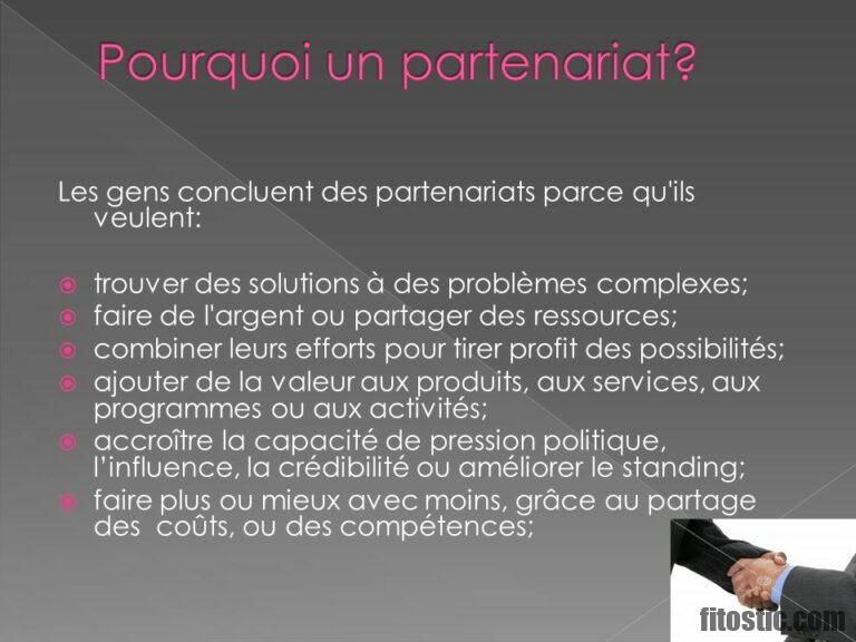 Comment Faire Pour Avoir Un Partenariat