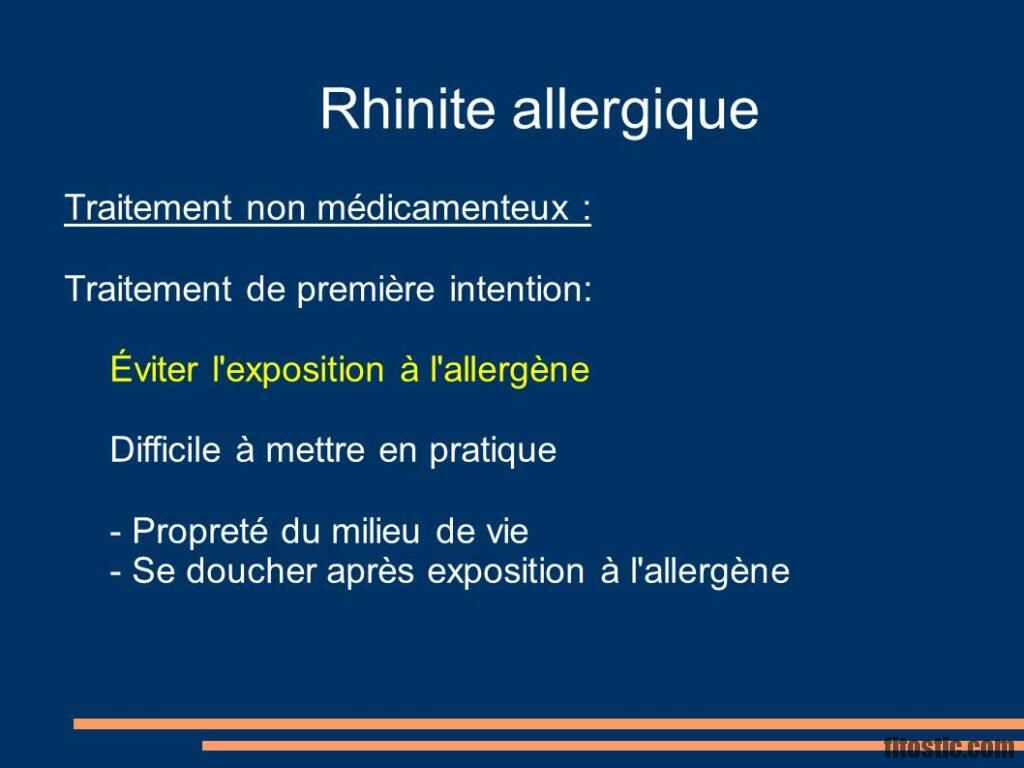 Comment soigner rapidement une rhinite allergique ? - Fitostic.com ...